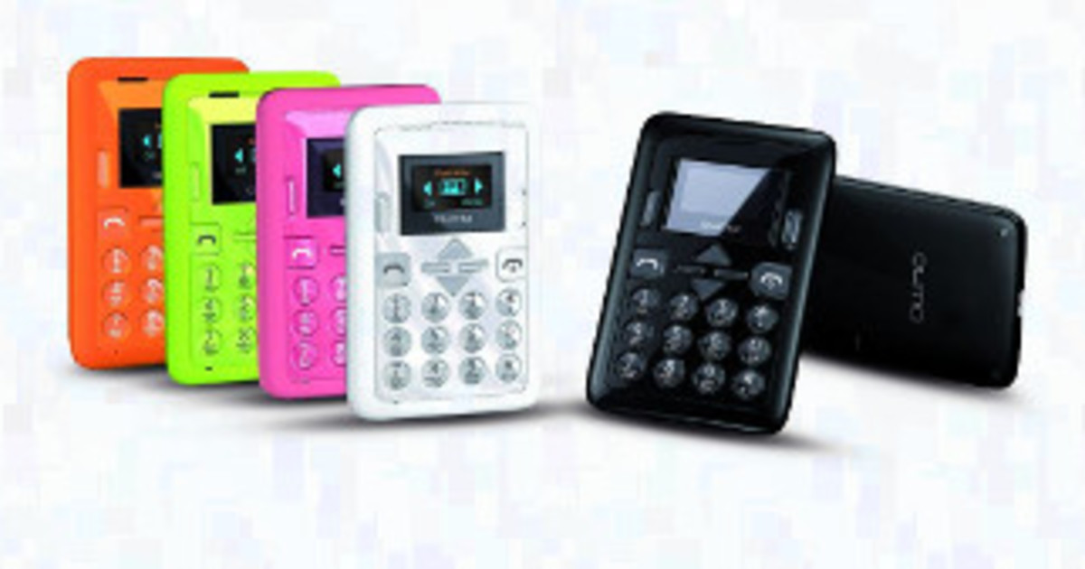 Минималистичный телефон QUMO CardPhone для аскетов — Ferra.ru