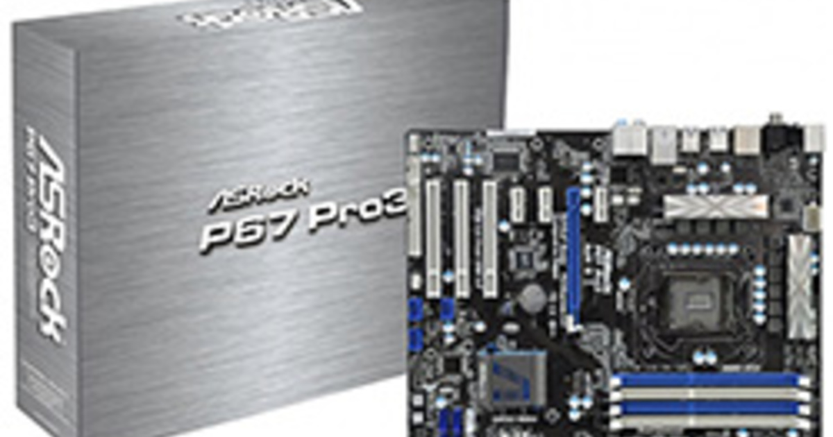 Такие разные, но одного бренда: две системные платы ASRock P67 Pro3 и ...