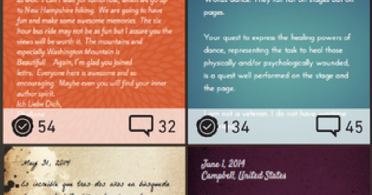 Lettrs — возвращение к истокам жанра: Обзоры: Приложения — Ferra.ru