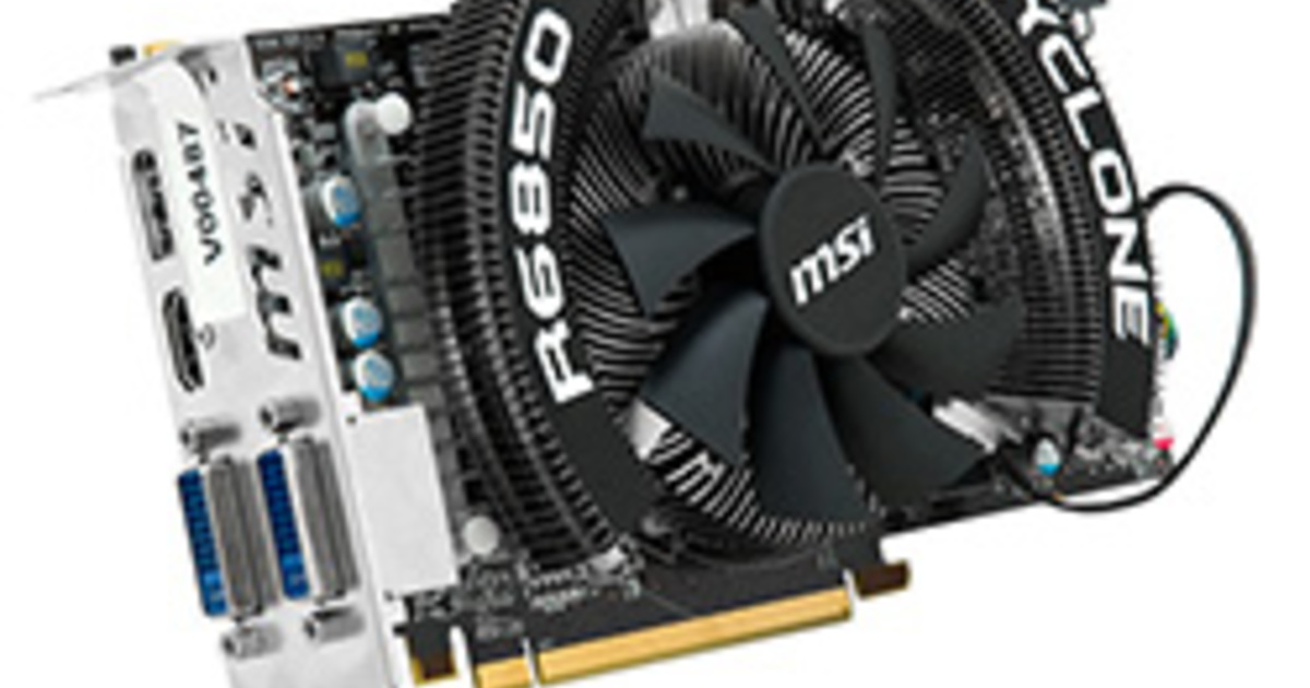 Обзор видеокарты MSI Cyclone 1GD5 HD6850: Обзоры: Компьютеры — Ferra.ru