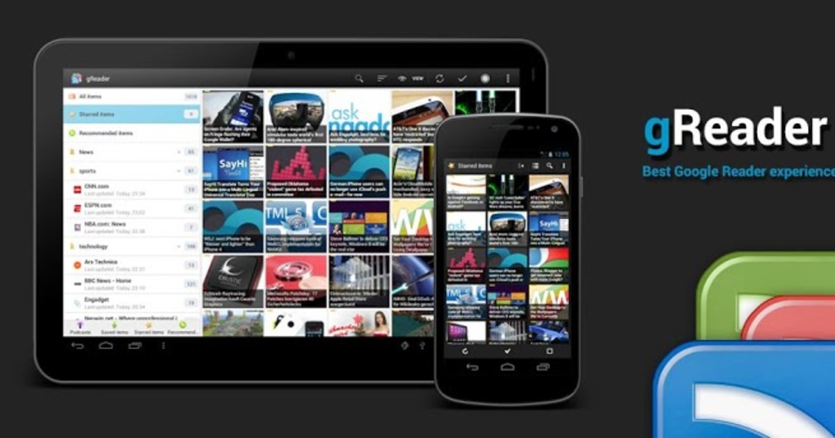 gReader - максимум от RSS: Обзоры: Приложения — Ferra.ru