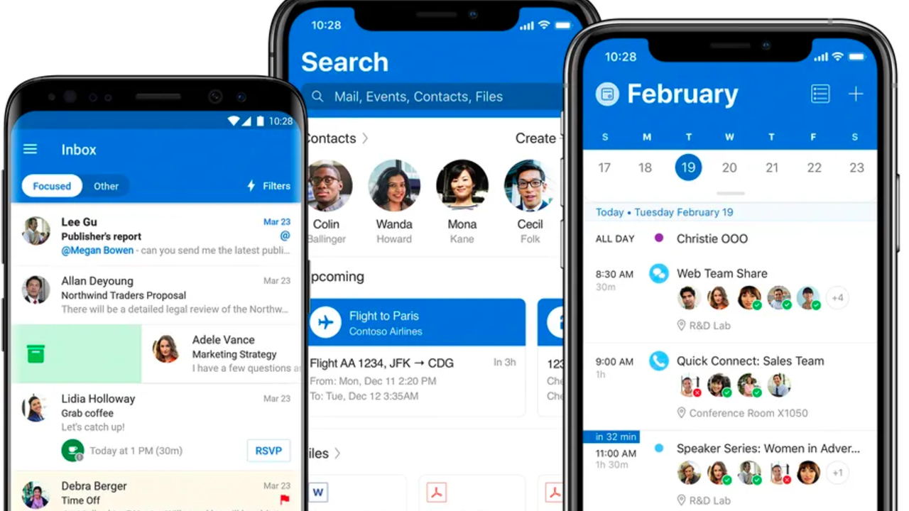 Microsoft добавила больше рекламы в почту на iOS и Android: Новости: Приложения — Ferra.ru