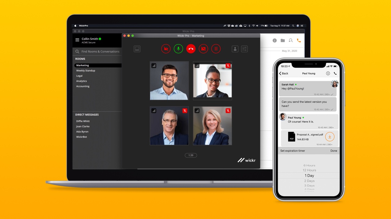 Популярный среди преступников мессенджер Wickr закроется в 2023 году ...