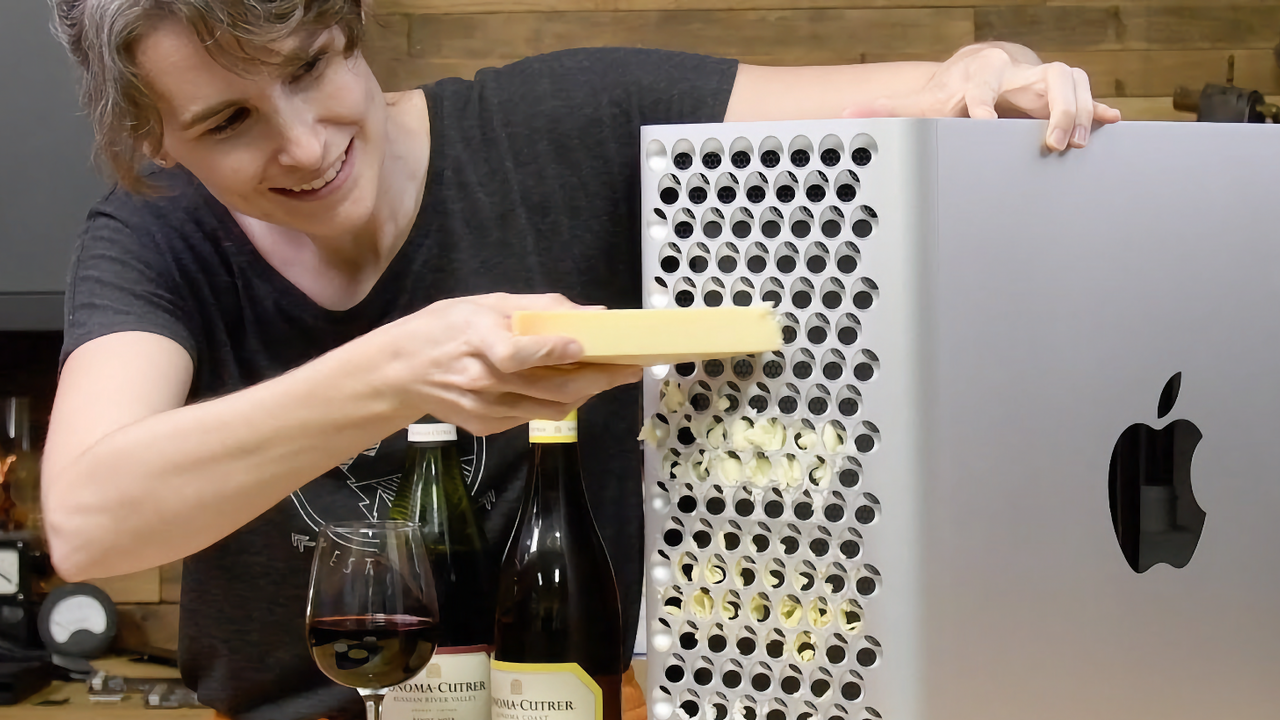 Компьютер Mac Pro с отверстиями в корпусе протестировали в качестве тёрки: Новости: Компьютеры ...