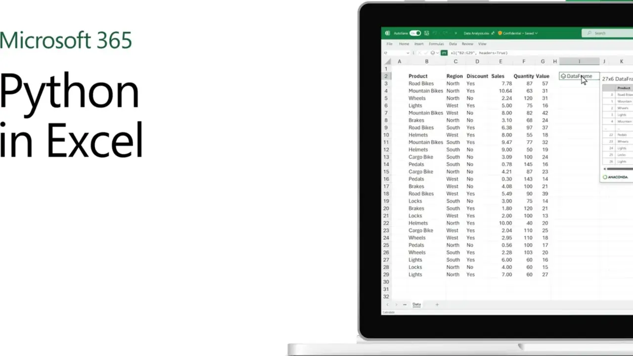 Программирование в таблицах: Microsoft добавила поддержку языка Python в Excel: Новости ...