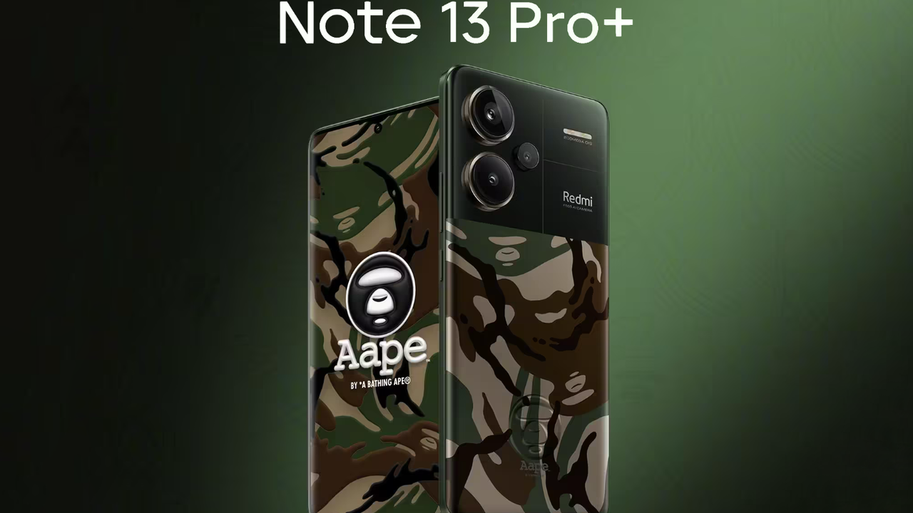 Xiaomi представила камуфляжную версию Redmi Note 13 Pro+ с 16 ГБ ...