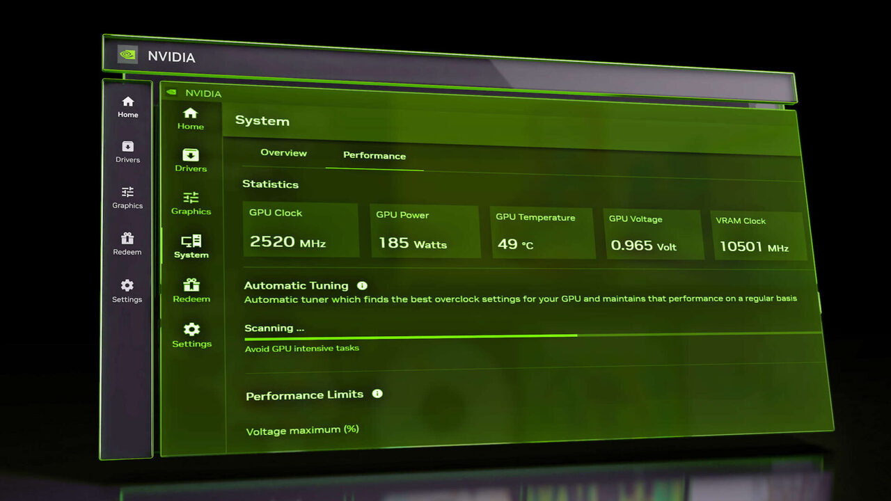 Приложение NVIDIA App научилось разгонять видеокарты в один клик: Новости: Компьютеры — Ferra.ru
