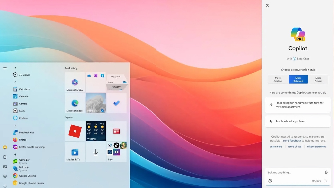Windows 10 все же получит ИИ Copilot. Но в виде отдельного приложения: Новости: Компьютеры ...