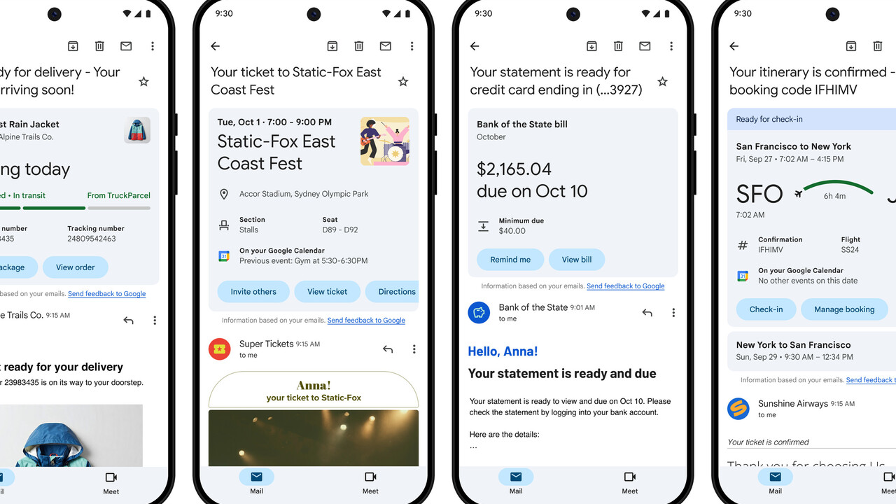 В Gmail на смартфонах появятся «сводные карточки» для быстрой навигации по почте: Новости ...
