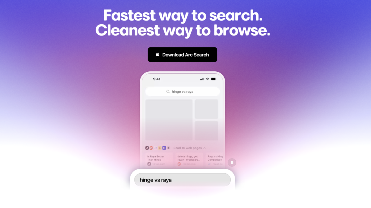 Вышел еще один конкурент Google Chrome для Android — Arc Search. Но есть нюанс: Новости ...