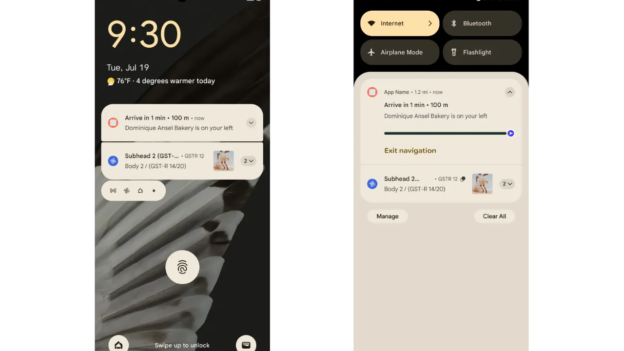 Так будут выглядеть живые уведомления в Android 16: Новости: Телефоны — Ferra.ru