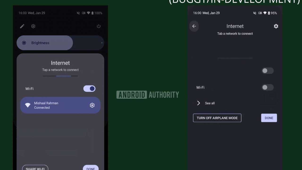 Google вернёт в Android 16 расширение плиток быстрых настроек Wi-Fi и Bluetooth: Новости ...