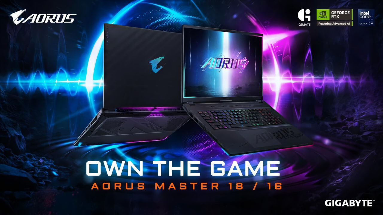 GIGABYTE представила 18-дюймовый ноутбук AORUS Master с RTX 5090: Новости: Ноутбуки и планшеты ...