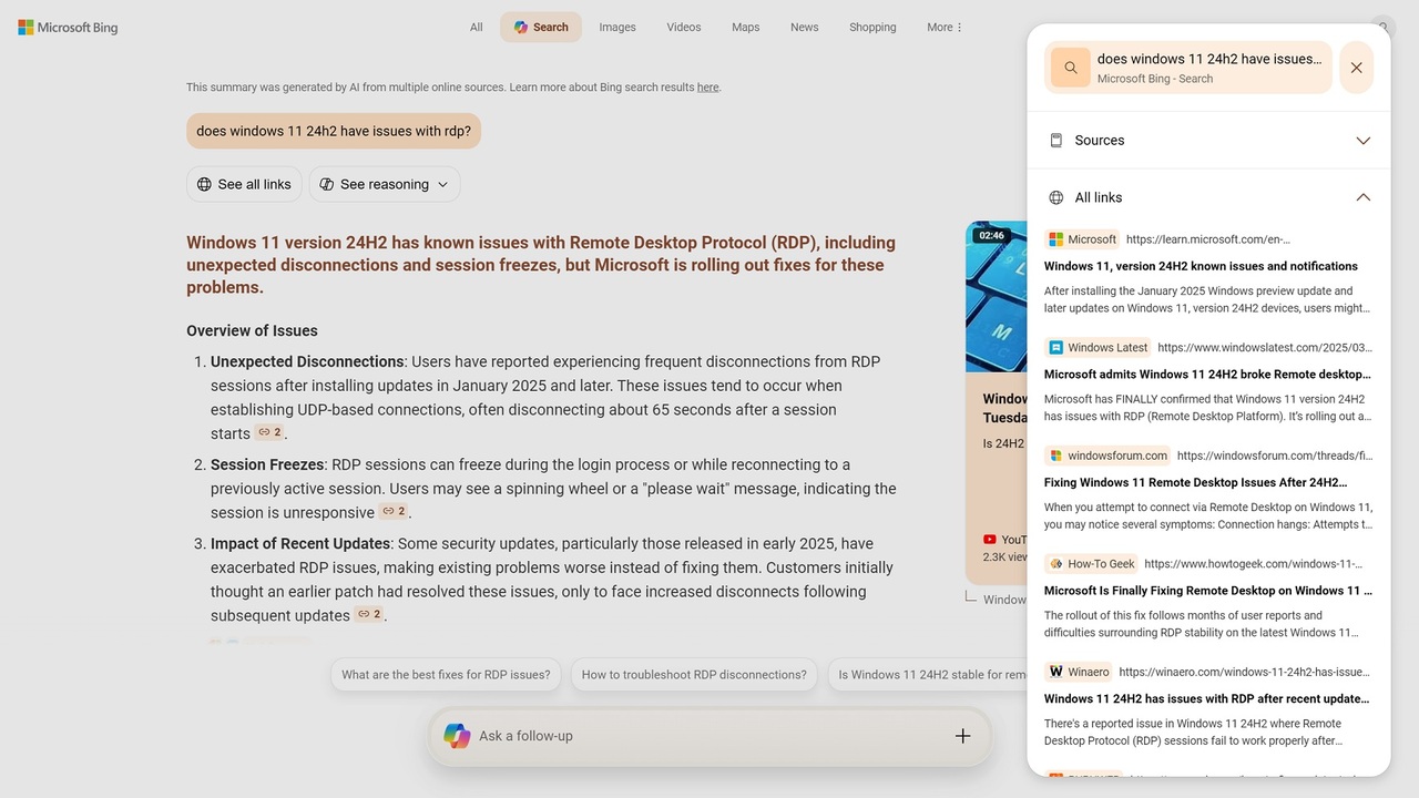 Microsoft запустила на Windows 11 ИИ-поиск Bing для конкуренции с Google: Новости: Наука и ...