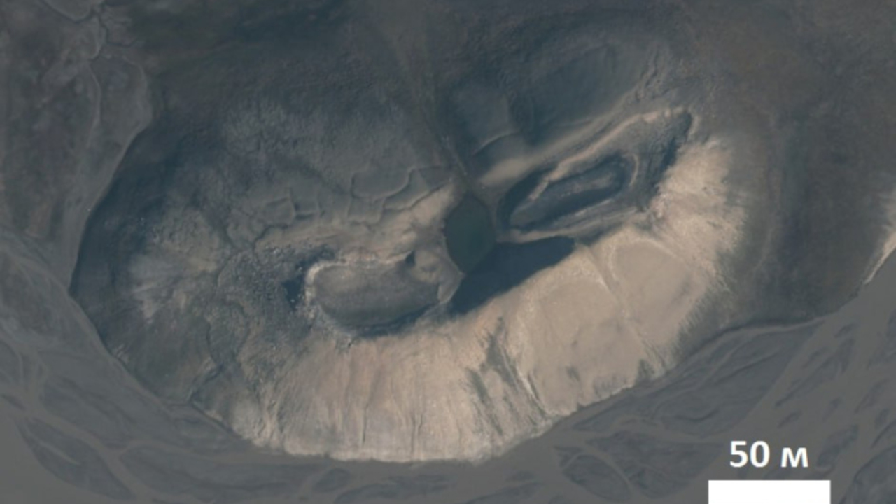 В России создали 3D-модель ледяного ядра крупнейшего гидролакколита Шпицбергена: Новости: В ...