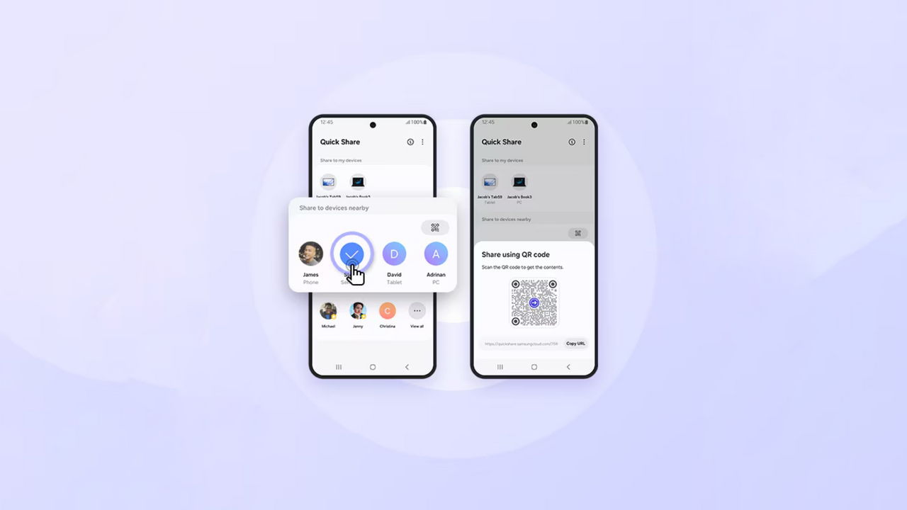 В Quick Share наконец стало возможно передавать файлы через мобильный интернет: Новости ...