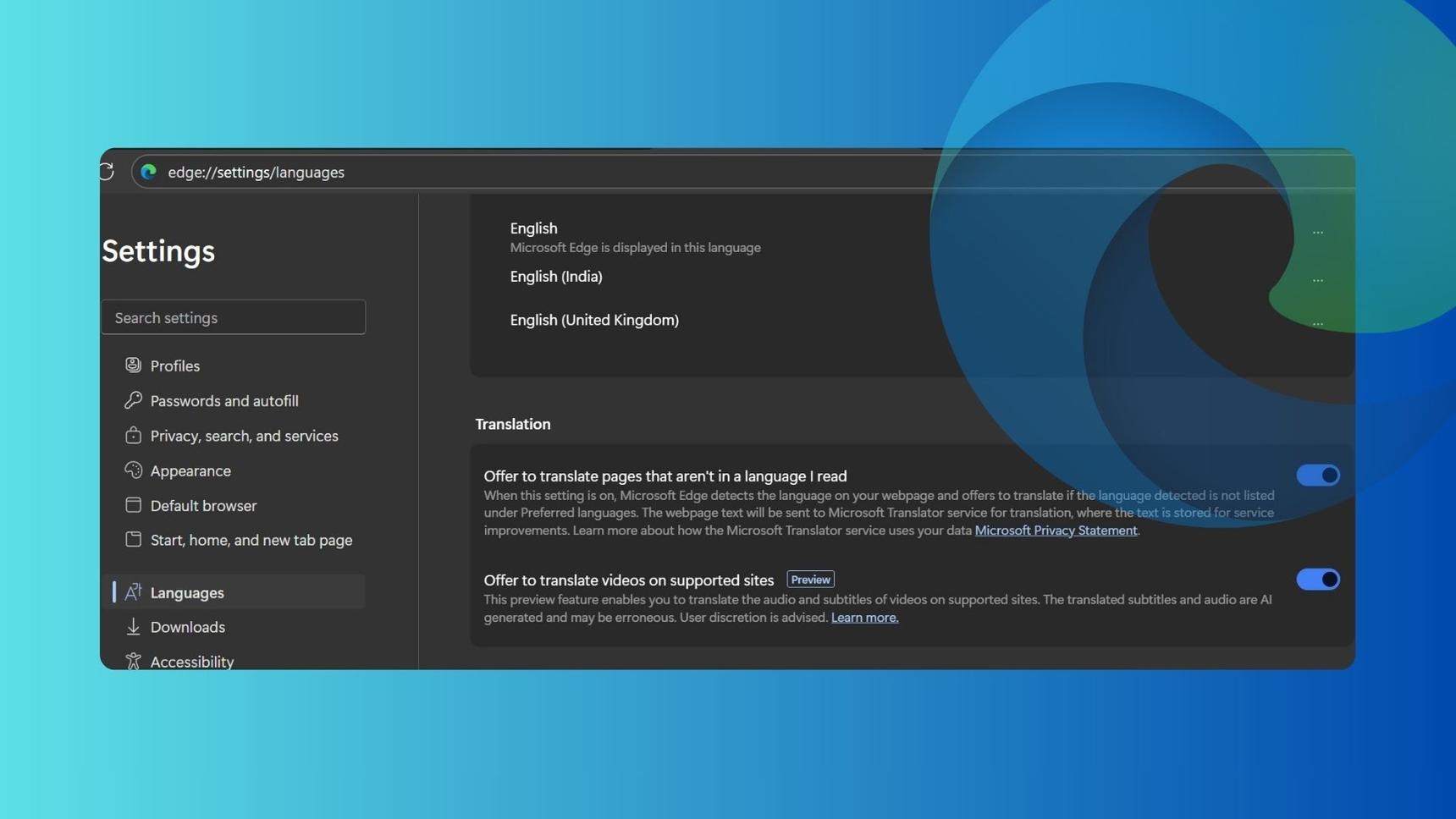 Microsoft Edge научился переводить звук видео в реальном времени, но только на Windows 11 ...
