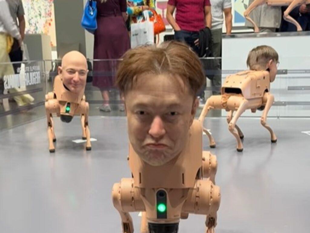 Beeple показал робособак с лицами Маска, Цукерберга и не только: Новости: Наука и технологии ...